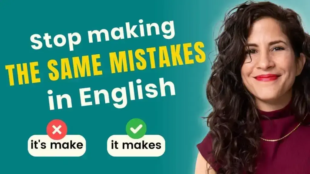 3 types of English mistakes and how they help your fluency