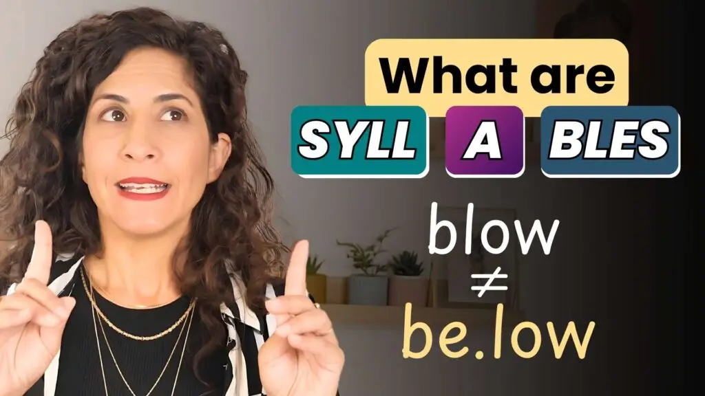 How to identify syllables in English: Foundations for Pronunciation